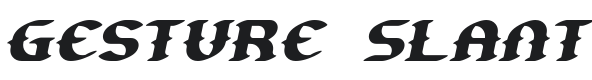 Gesture Font Family – Free Download | Fontsum