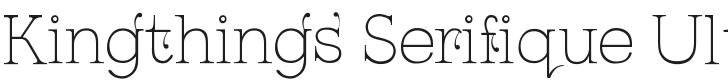 Kingthings Serifique Font Family – Free Download | Fontsum