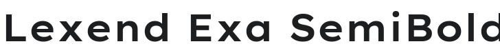 Lexend Exa Font Family – Free Download | Fontsum