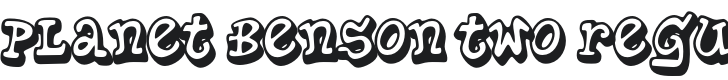 Planet Benson Two Font Family – Free Download | Fontsum