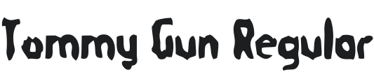 TommyGun Font – Free Download | Fontsum