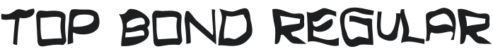 Top Bond Font – Free Download | Fontsum