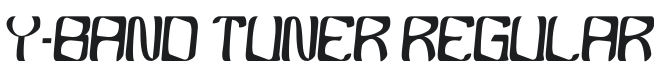 Y-Band Tuner Font – Free Download | Fontsum